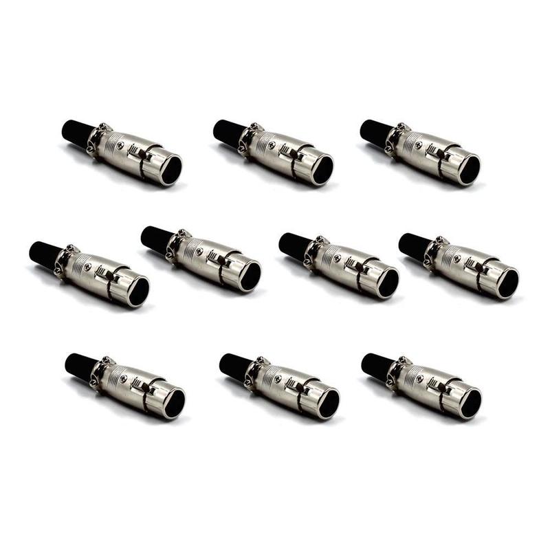 Plug Canon Fêmea 3 Polos 20 Unidades - Sd - Plugs e Adaptadores ...