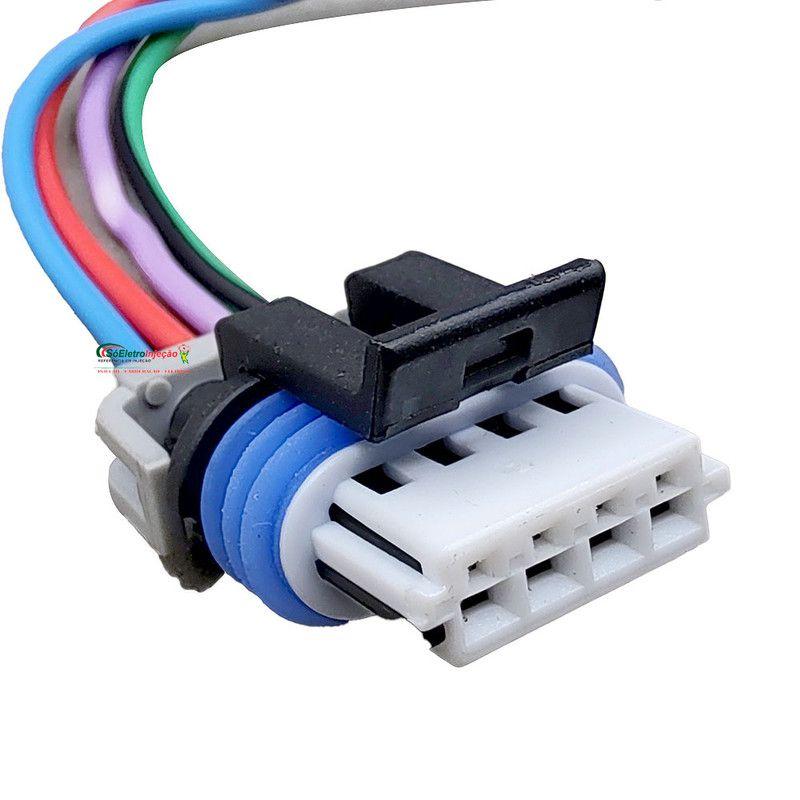 Plug Conector Bobina de Ignição Onix Cobalt Prisma - RAINHA DA SETE OU ...