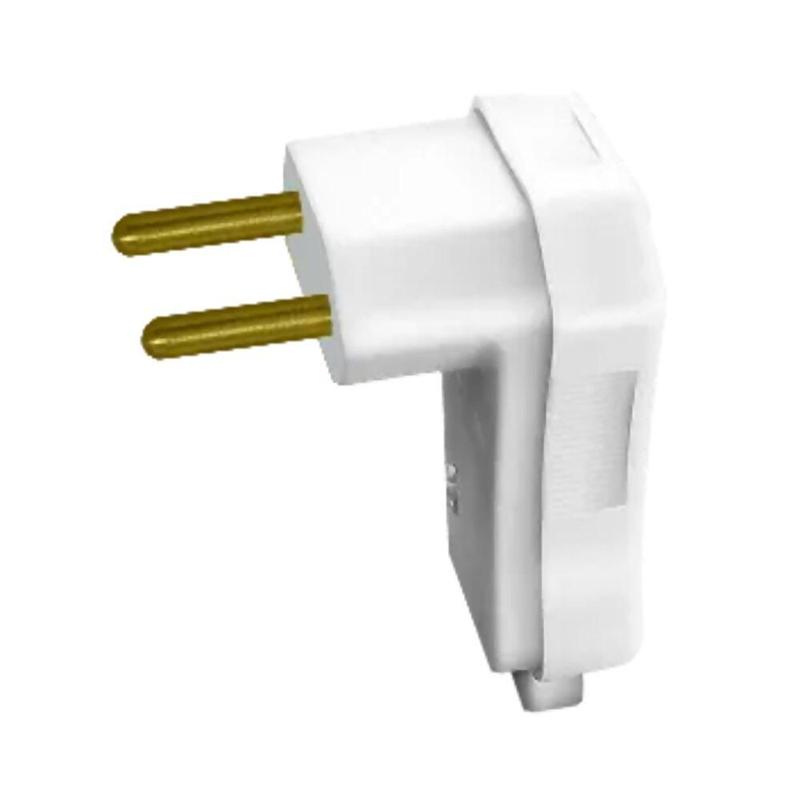 Plug Macho Triangular 2p 10a Branco Alumbra - Plug Macho - Magazine Luiza