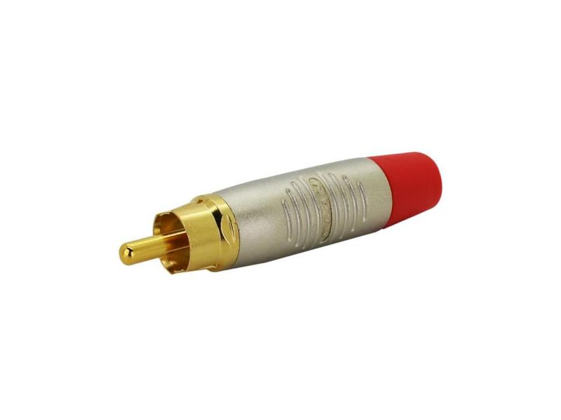 Plug neutrik rean rca macho linha rf2c-au-2 vermelho - Plugs e ...