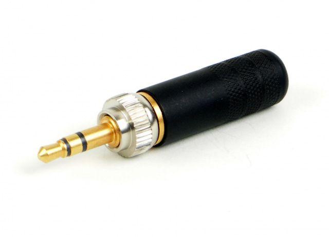 Plug P2 Estéreo com rosca para travamento e contato em ouro - 35HDLBAUS ...