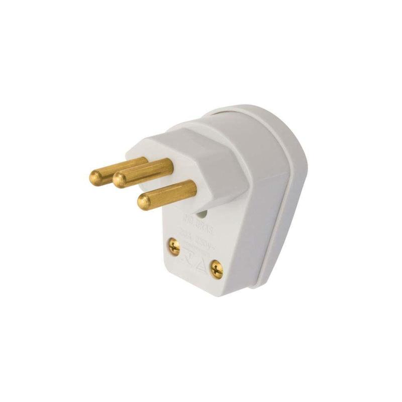 Plugue 90 lateral 20A 250V sobrepor Fame - Plugs e Adaptadores ...