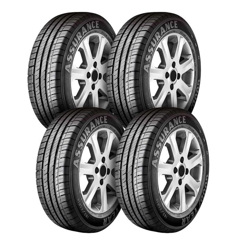 Pneu aro 14 175/65-14 Goodyear assurance Maxlife 4 unidades - Pneu de Carro - Magazine Luiza