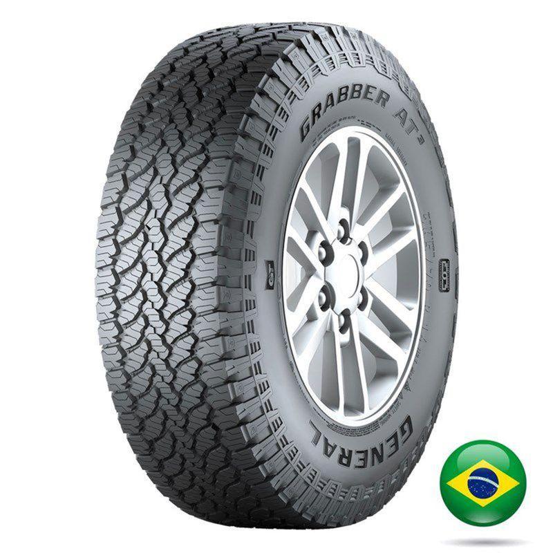 Pneu Aro 17 General Tire 225/70R17 108T Grabber AT3 - Linha de Bordado ...