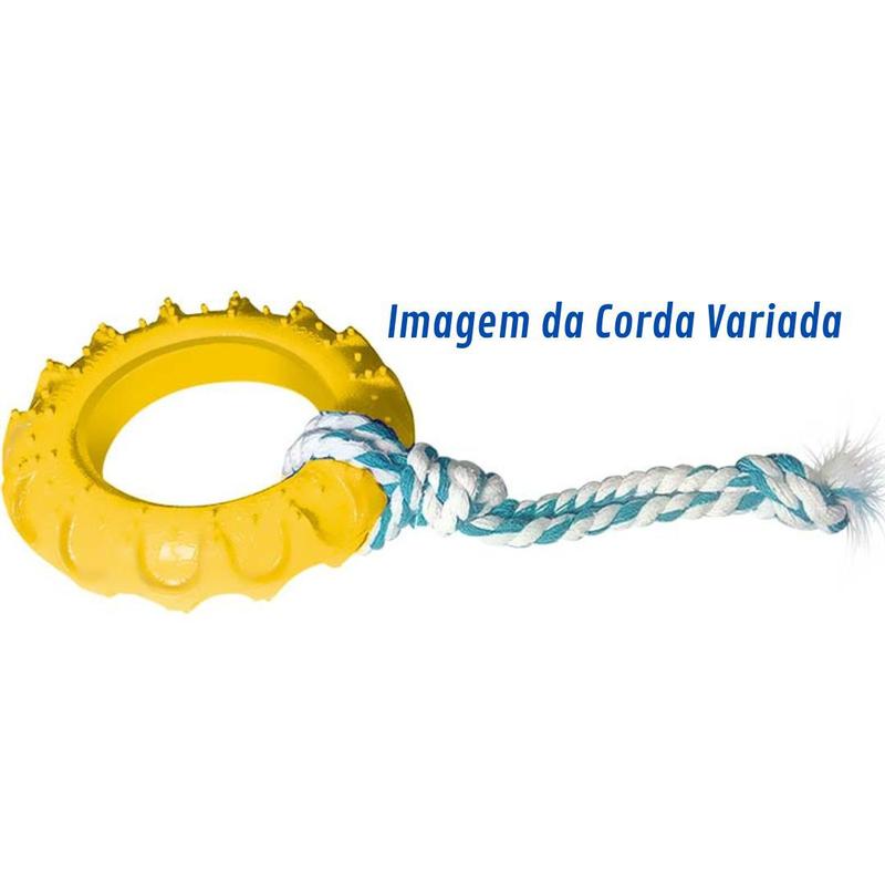Pneu Furacão Pet Off Road Dog Borracha Corda Amarelo N3 - Outros Pets ...