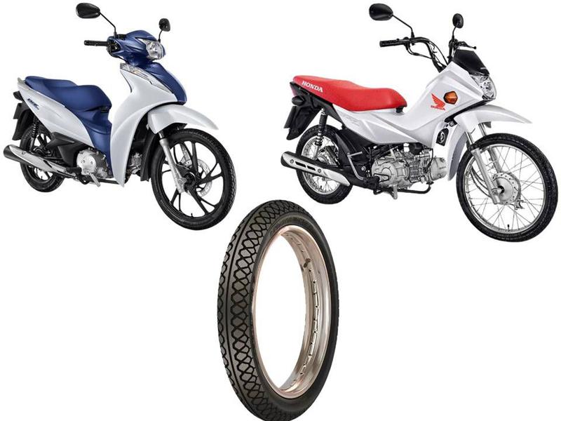 Pneu Moto Maggion Traseiro 80/100-14 Streetfighter Com Camara - Pneu de ...
