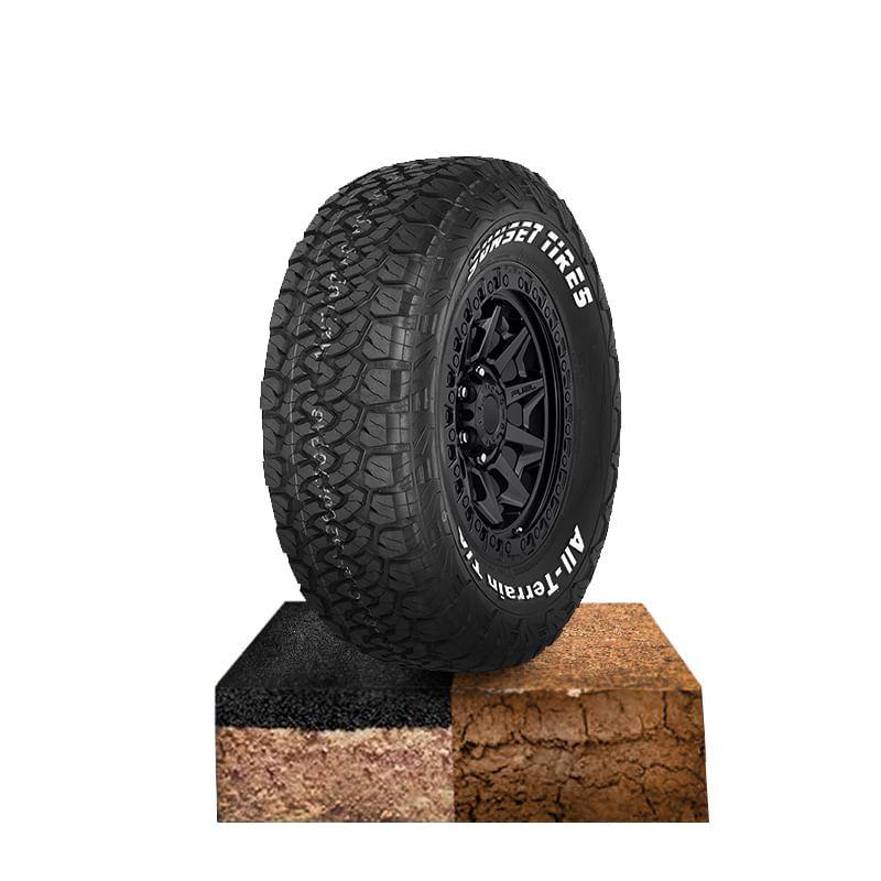 Pneu sunset p265/50r20 111t all-terrain t/a extra load - Pneus - Magazine Luiza