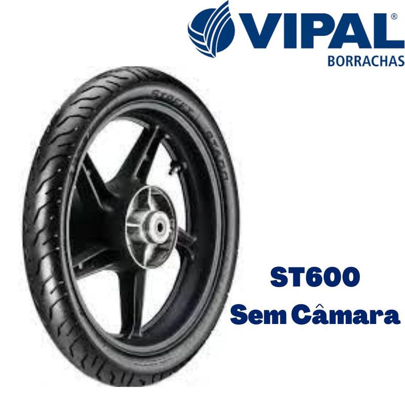 Pneu Traseiro ST600 Vipal Sem câmara 90/90-18 - Original - Maiô ...