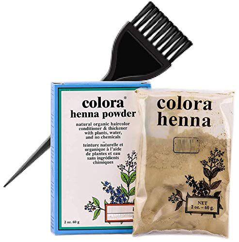 Pó de HENNA Colora Coloração de Cabelo Natural e Orgânica, Cor do ...