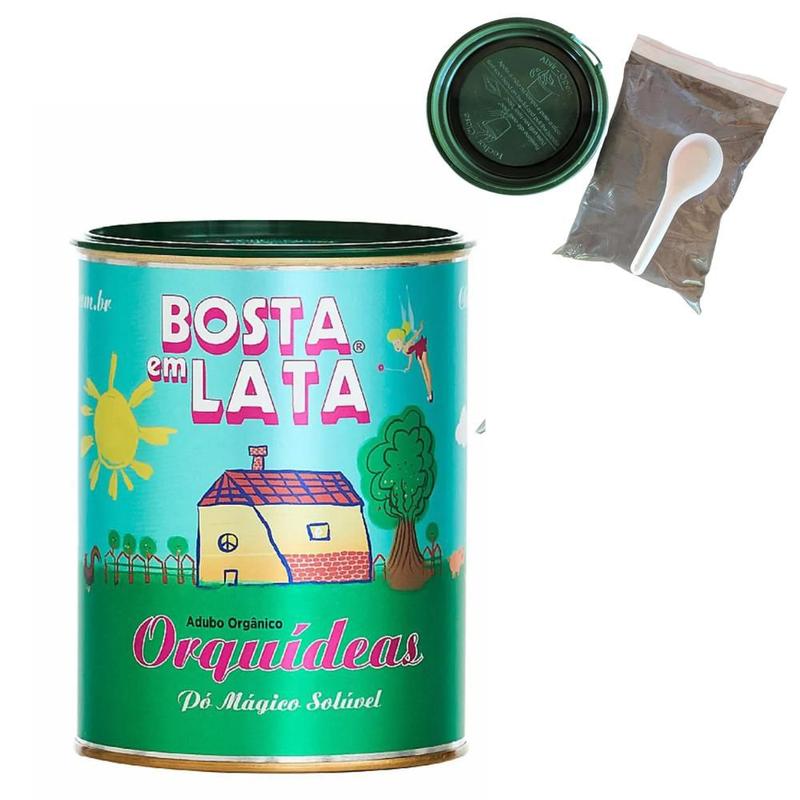 Pó Magico Adubo Orgânico Orquídeas Bosta Em Lata - 1 Lata ...