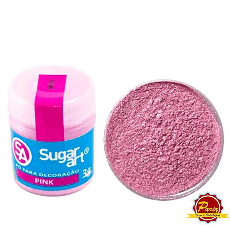 Pó para Decoração de Bolo 5g Diversas Cores Sugar Art - Pó para ...