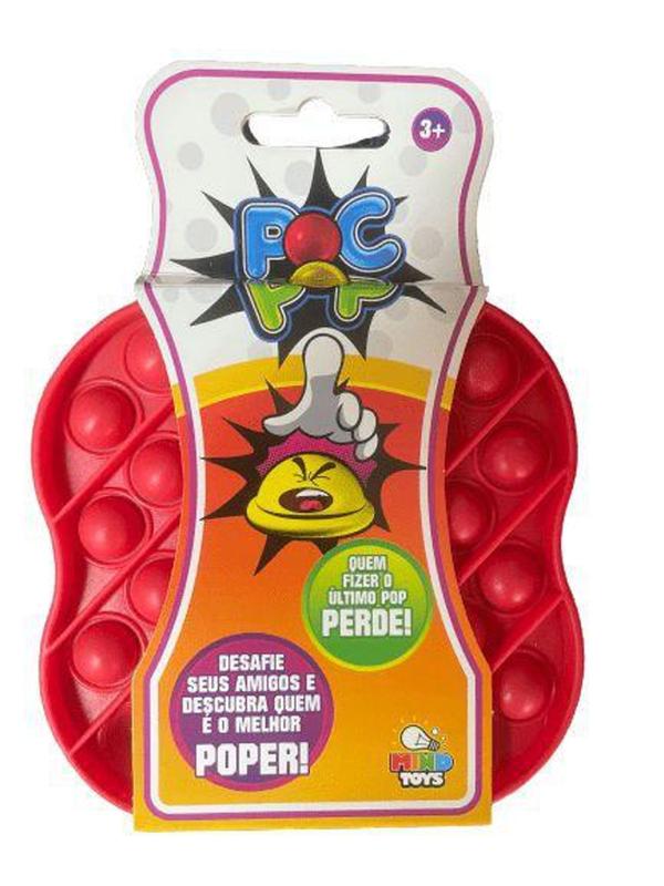 Poc Pop - Trevo Cor Sortida - Mind toys - Pop It / Bolha Anti Stress ...