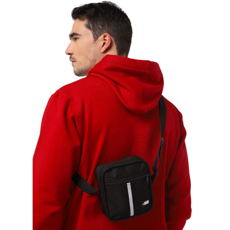 Pochete Masculina Bolsa Transversal Masculina Shoulder Bag Masculina ...
