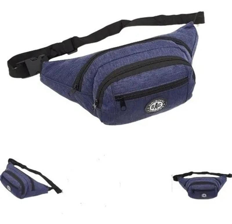 Pochete Masculina Moderna Em Lona De Qualidade - Bag - Pochete ...