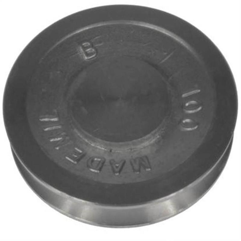 Polia de Alumínio 1 Canal B 4" / 100mm - PAL100B1 - MADEMIL - Polia ...