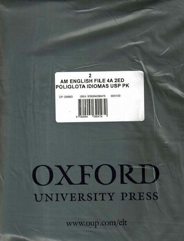 Poliglota idiomas usp pk - american english file 4a - 2nd ed. - OXFORD ...