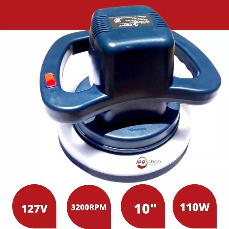 Politriz Orbital Automotiva 10 110w 3200 Rpm Fort 127v - Polimento ...