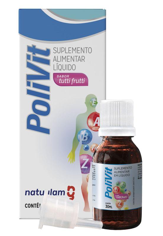 Polivit Gotas 30ml - Tutti Frutti. - Natuglam - Multivitamínico ...