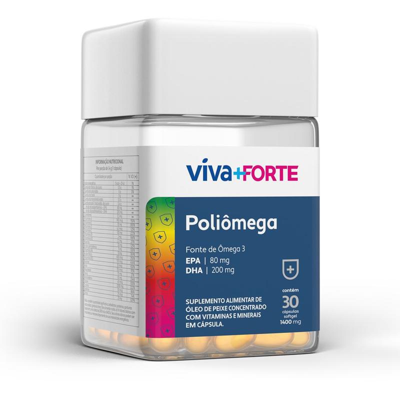 Polivitamínico + Omega3 + Vit A a Zinco + DHA + EPA - Viva + Forte ...