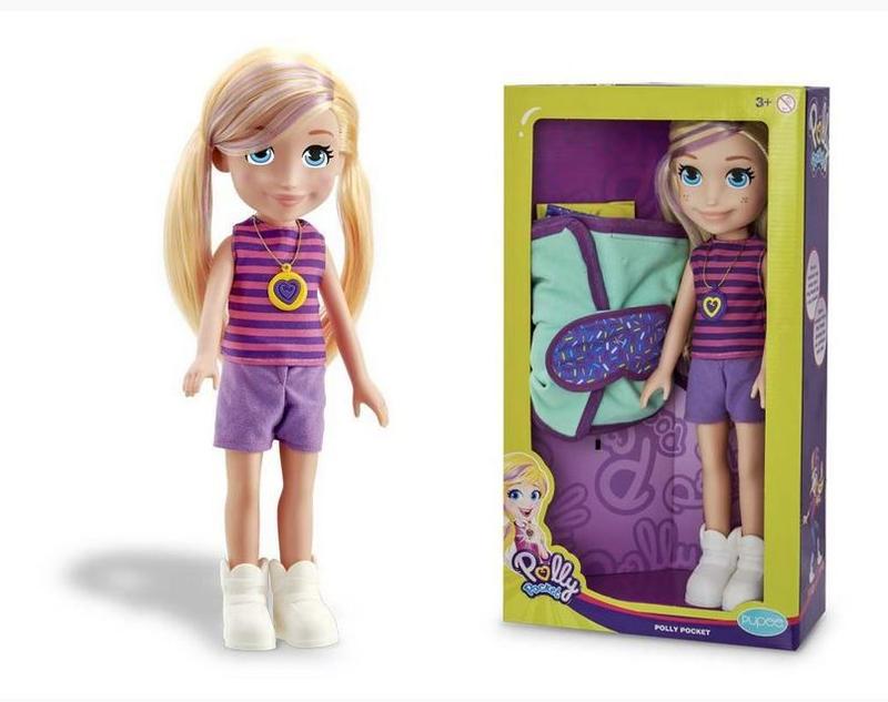 Polly Camping - Polly Pocket - Mattel Boneca Grande - Pupee - Boneca ...