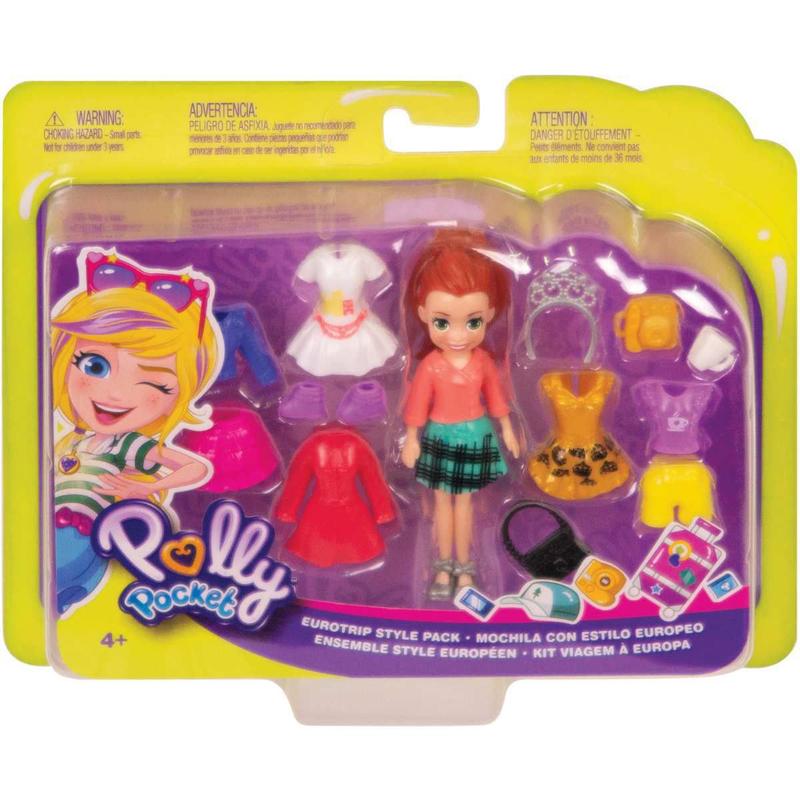 Polly KIT Fashion de Viagem - Mattel - Bonecas - Magazine Luiza