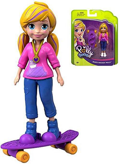 Polly Pocket - Boneca Com Skate Original Mattel - Bonecas - Magazine Luiza