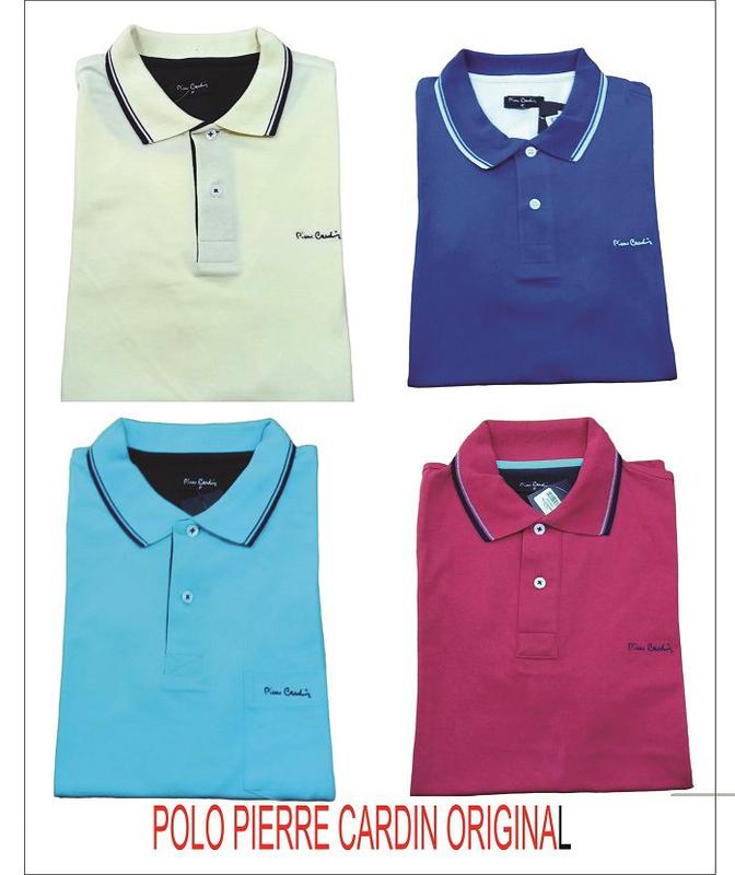 Polo Pierre Cardin Masculina 100% Algodão - Camisas Masculinas ...
