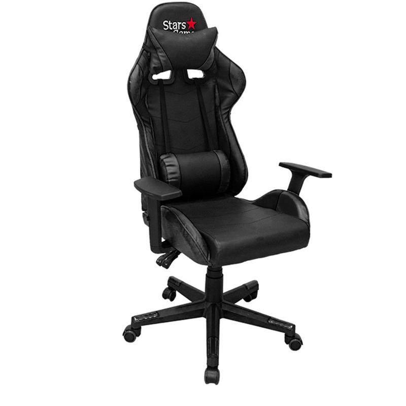 Poltrona Gamer Star Game Reclinável cor Preta - 0860 - Magazine Silva ...