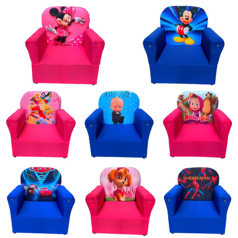 Poltrona infantil Cadeira Bebê Mini Puffe Puff Infantil Cadeirinha de ...