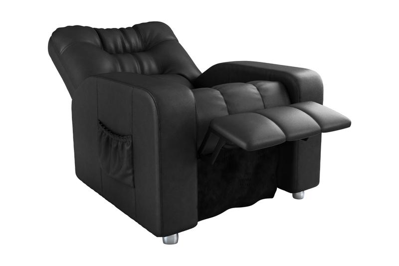 Poltrona Retrátil Do Papai Conforto Com Encosto Reclinável Para Sala de ...