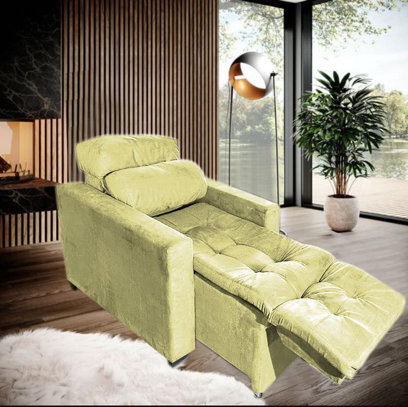 Poltrona Retratil e Reclinavel Com Rodape Reclinavel Madri - moveis ...