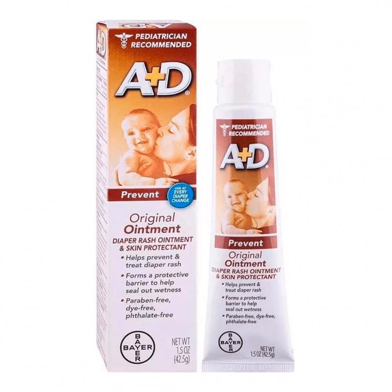 Pomada A+D Diaper Rash Ointment - Creme Preventivo de Assaduras (42g) - A + D Bayer - Creme ...