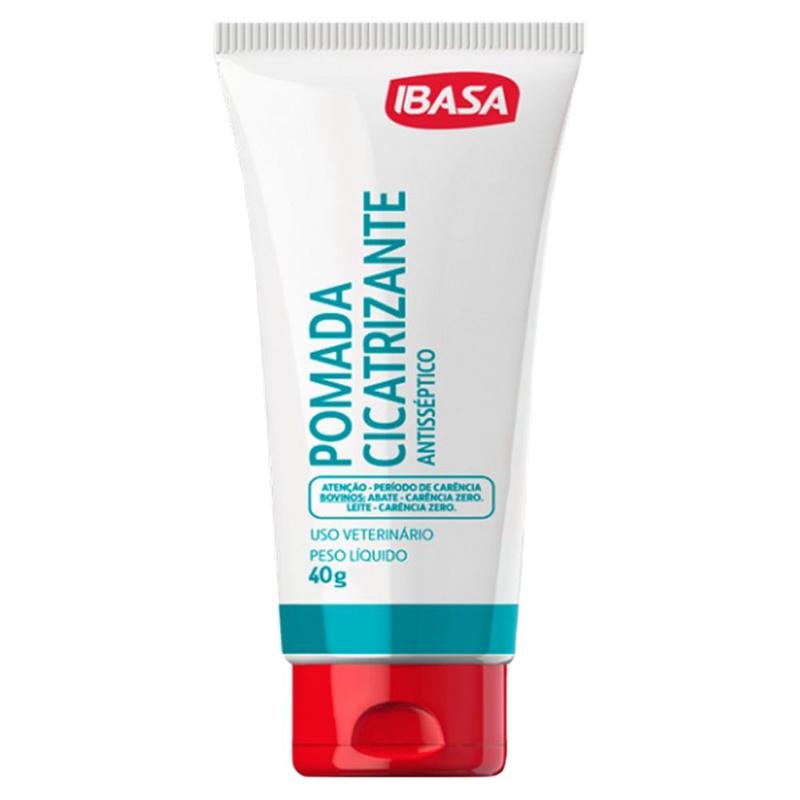 Pomada cicatrizante 40g - antisseptico e cicatrizante - Ibasa - Pomadas ...
