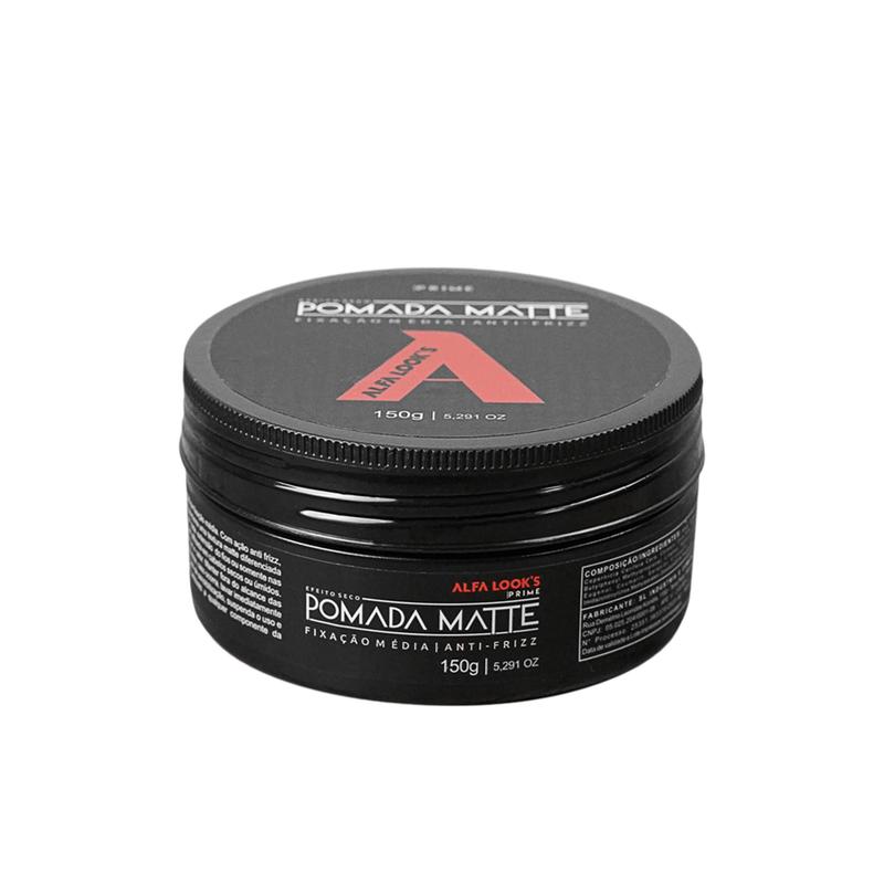 Pomada Efeito Matte Prime Alfa Looks 150G - Pomada para Cabelo ...