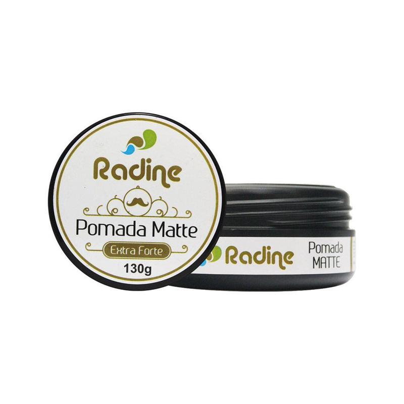 Pomada Matte Extra Forte 130g - Radine - Pomada para Cabelo - Magazine ...