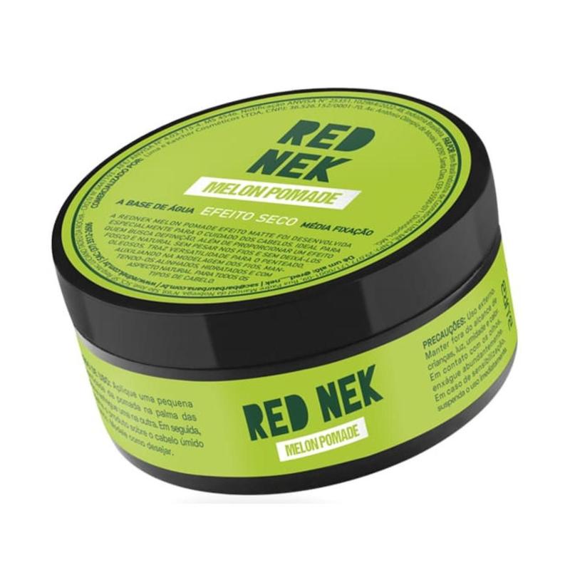 Pomada Modeladora De Cabelo Efeito Seco Melon Red Nek 70G - Pomada para ...
