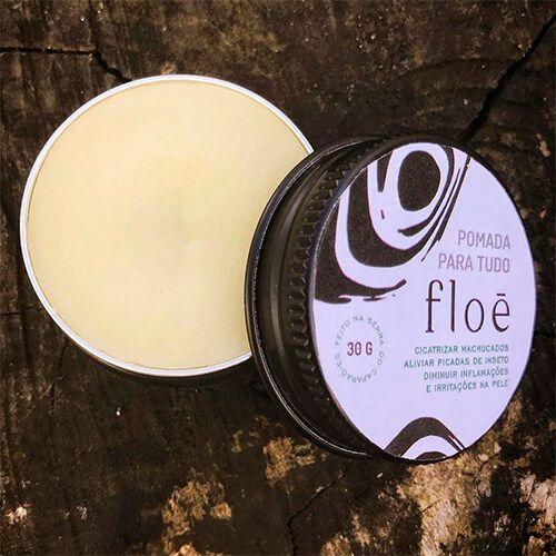 Pomada Natural - Para Tudo - Floë Natural - Creme/ Pomada para Assadura ...