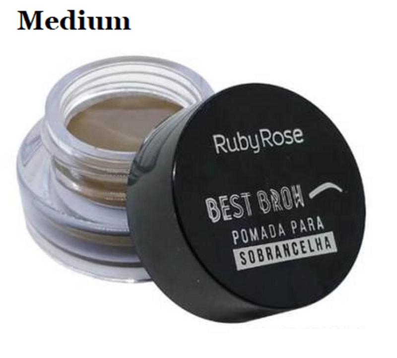 Pomada p/ Sobrancelha Best Brow (3 tons) 3,3g - Ruby Rose - Delineador ...