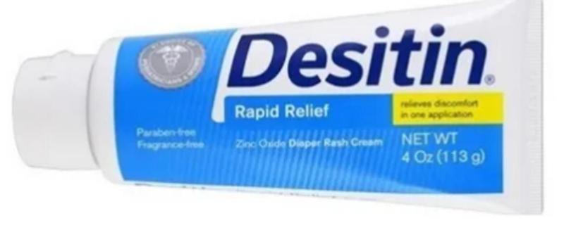 Pomada Para Assadura, Desitin Azul 113G Bisnaga, Johnsons - Creme ...