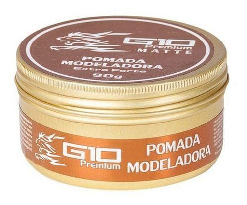 Pomada Para Cabelo Modeladora Matte Extra Forte G10 90g - Pomada para ...