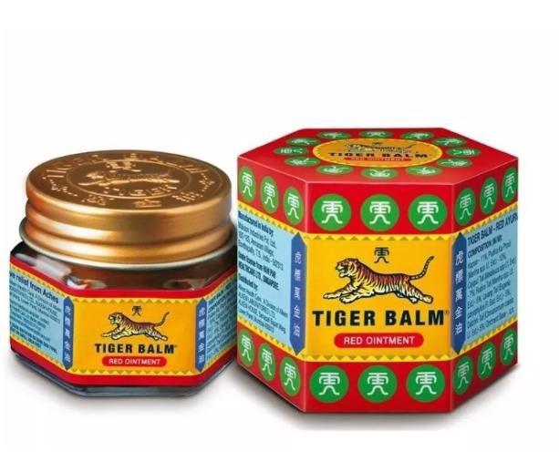 Pomada Tiger Balm Original Red Tigre Vermelho Alivio Dores - Pomadas ...