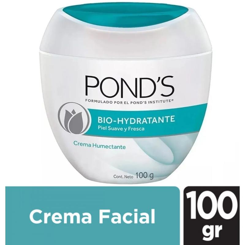 Ponds Creme Facial Bio Hidratante Azul Importado 100g - Pond's ...