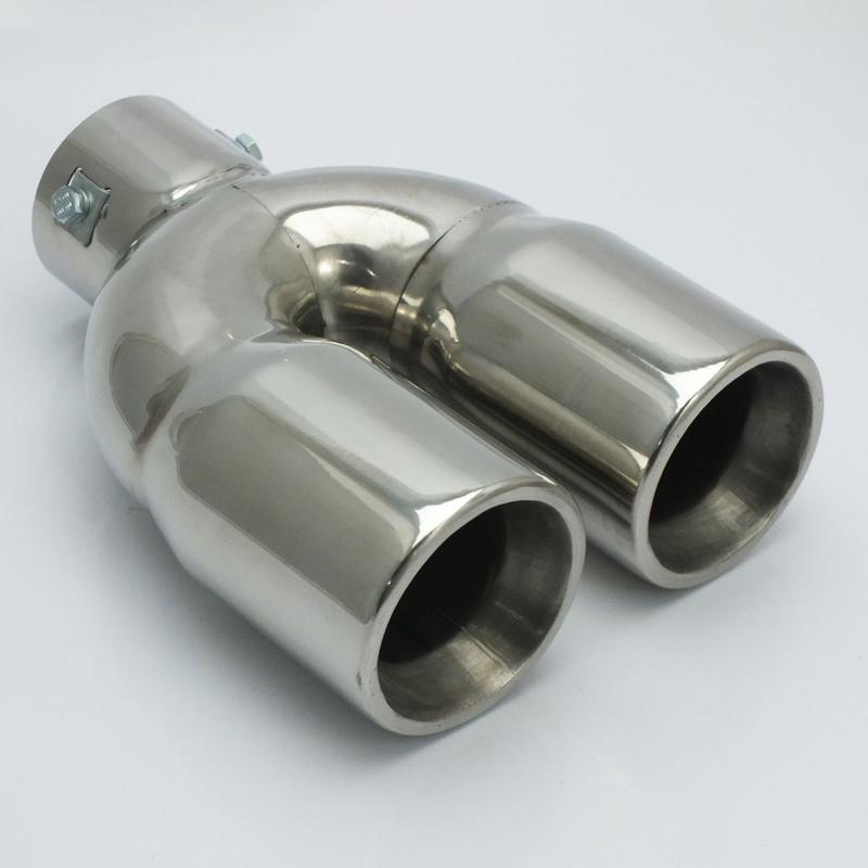 Ponteira Escape Inox Reta Dupla 3 Polegadas-Ent. 1,5 à 2 pol - BC parts ...