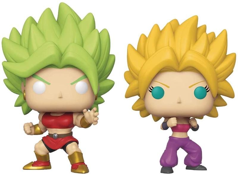Pop! Animação Dragon Ball Z: Kale & Caulifla Funimation Exclusive Vinyl ...