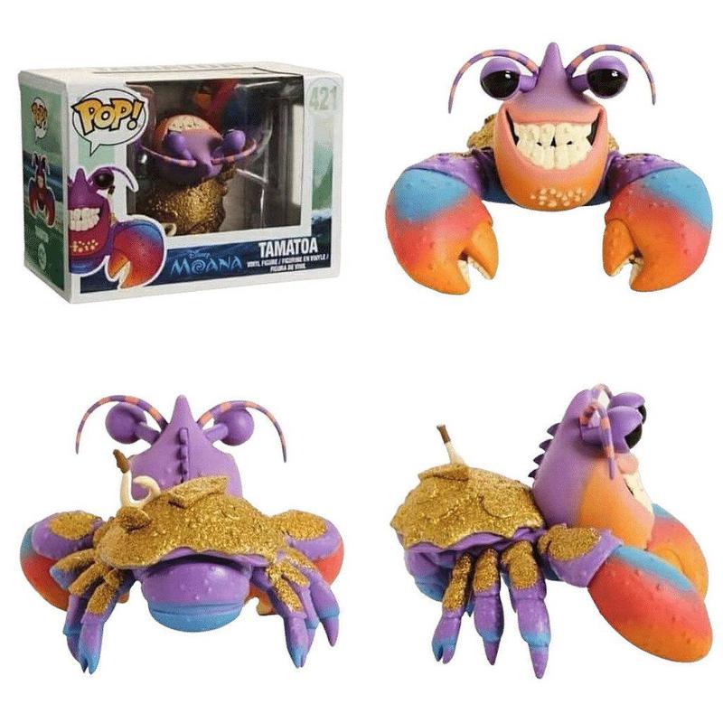 Pop Funko Caranguejo Tamatoa Dourado 421 Oficial Disney Princesa Moana ...