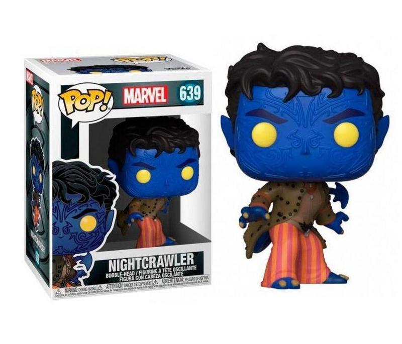 Pop Funko Nightcrawler 639 Marvel X-Men Original Com Nota - Funko ...