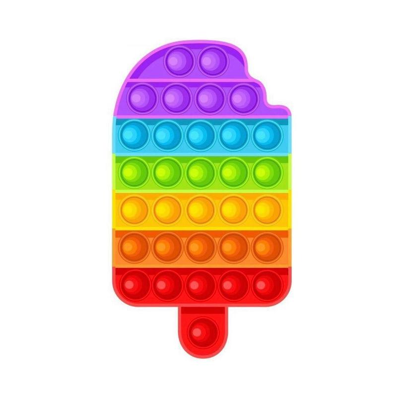 Pop It Fidget Toys Brinquedo Anti Stress Sensorial Colorido-Picole ...