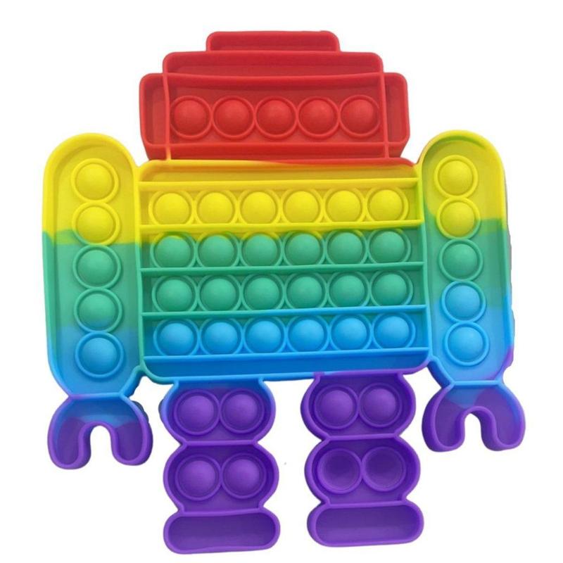 Pop It Grande Robô Fidget toy 22 Cm Raro cores Sortidas - YAHA - Pop It ...