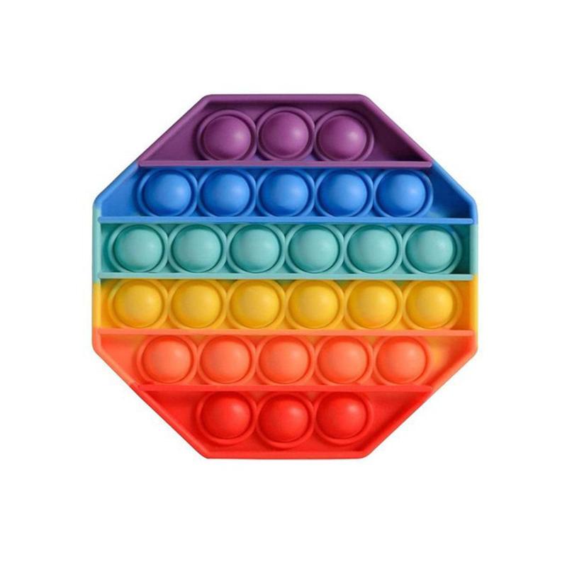Pop It Hexagon Bubble Sensorial Toy - Wood-On - Pop It Fidget ...
