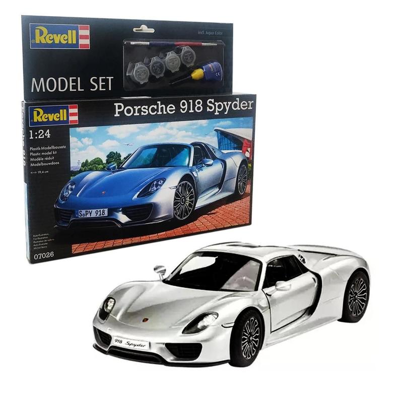 Porsche 918 Spyder 1:24 REV 67026 - Kit Completo para Montar (Model Set ...